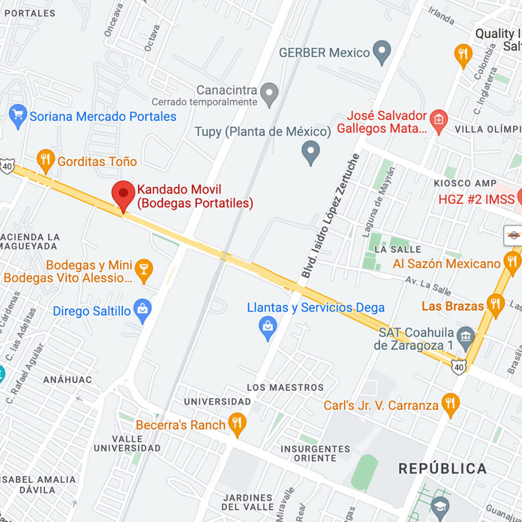 Sucursales – Kandado